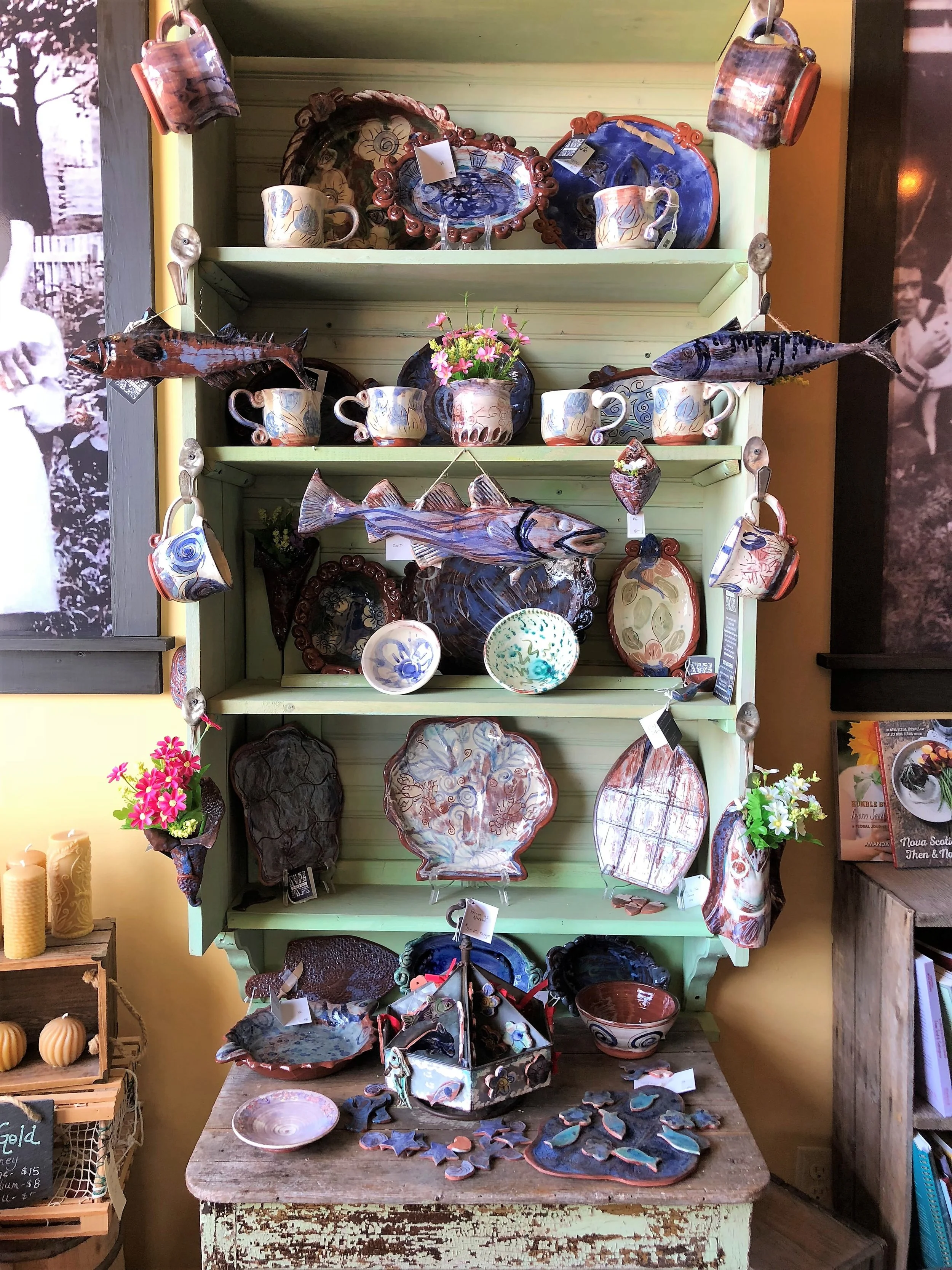 V Pottery, Isle Madame (and the "Beverly Gift") — The Clairestone Inn ...