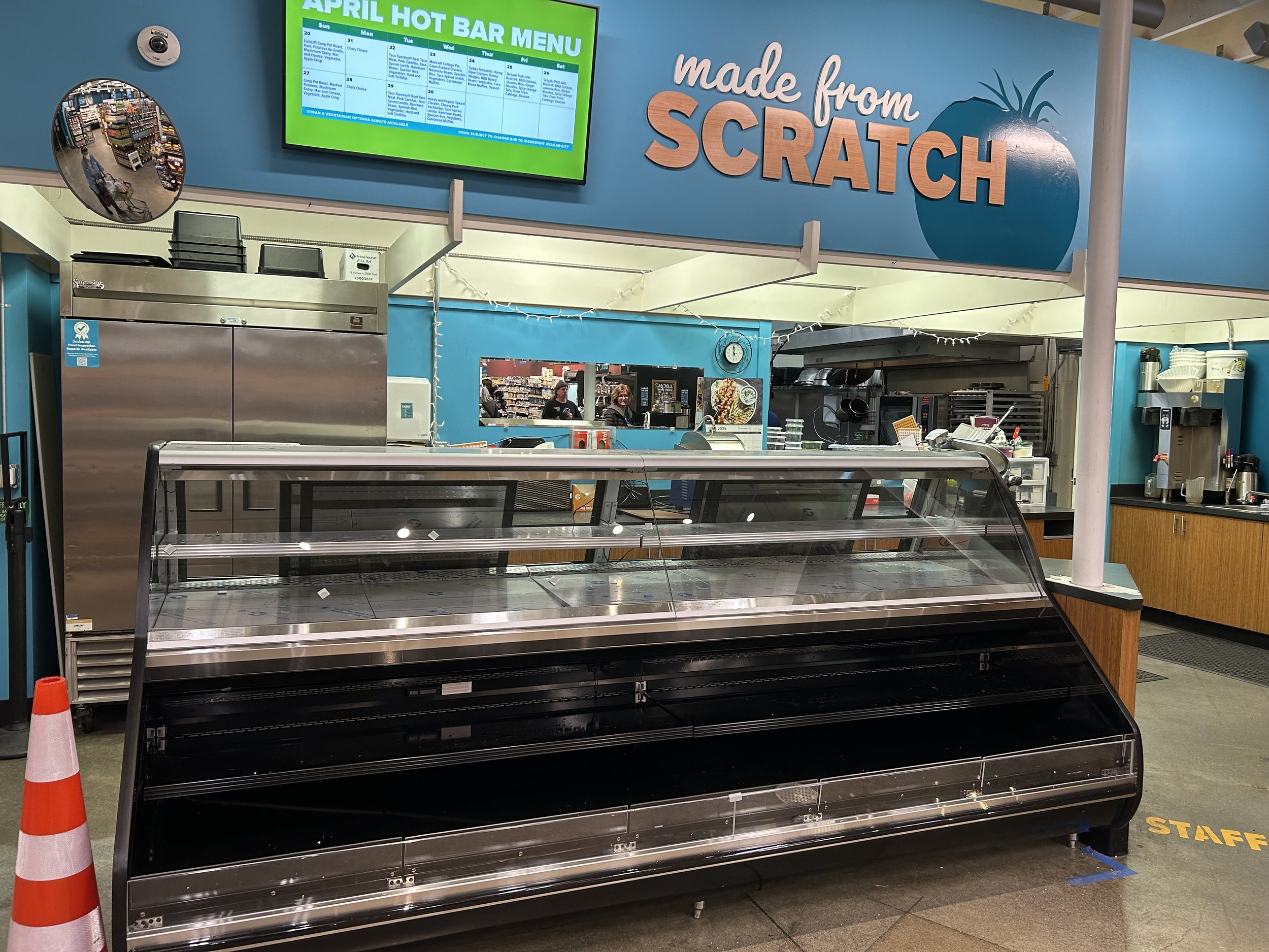 A New Deli Case! - Just in time for spring — The Food Co-op