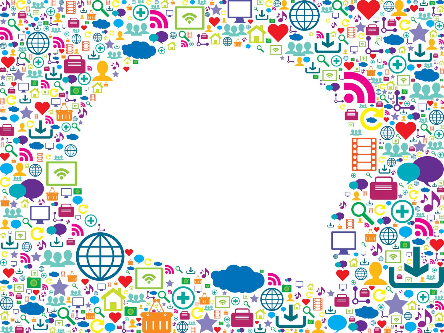 Social Media Page Border