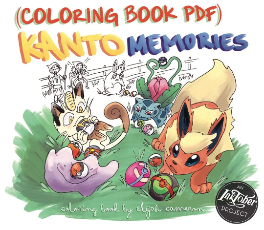 Eeveelution Coloring Pages
