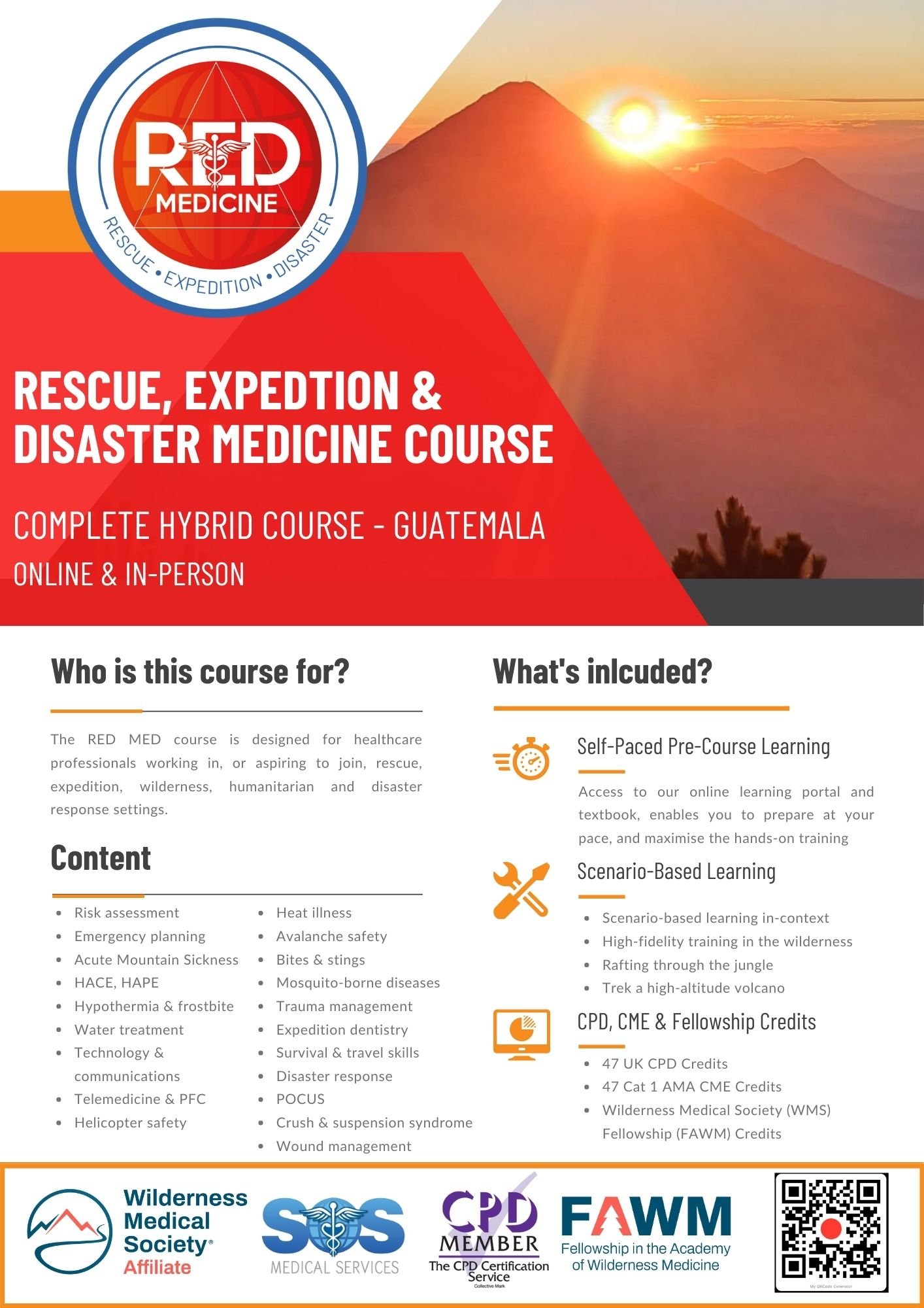 RED MED: Guatemala Adventure — Rescue Expedition & Disaster Medicine ...