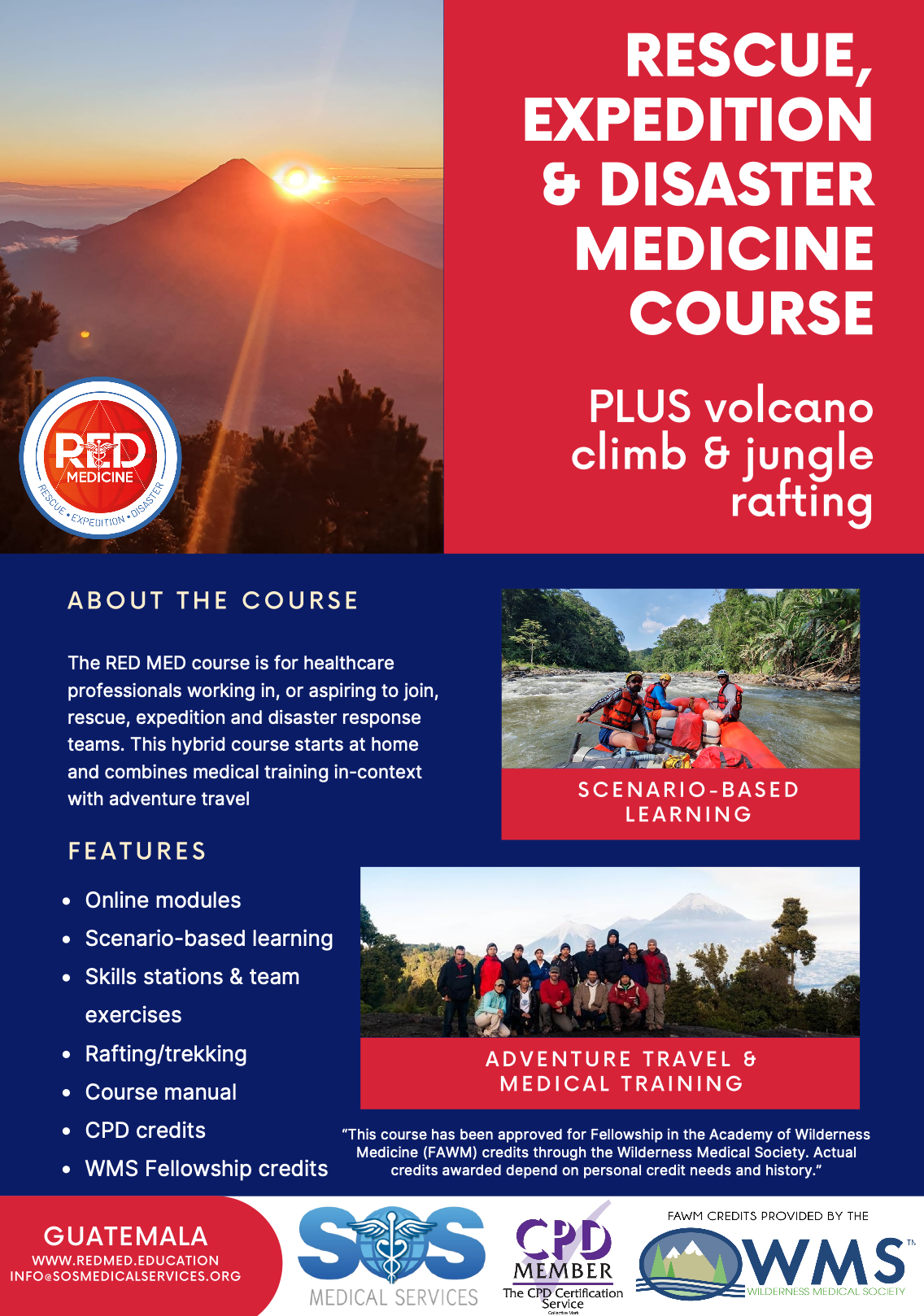 RED MED: Guatemala Adventure — Rescue Expedition & Disaster Medicine ...