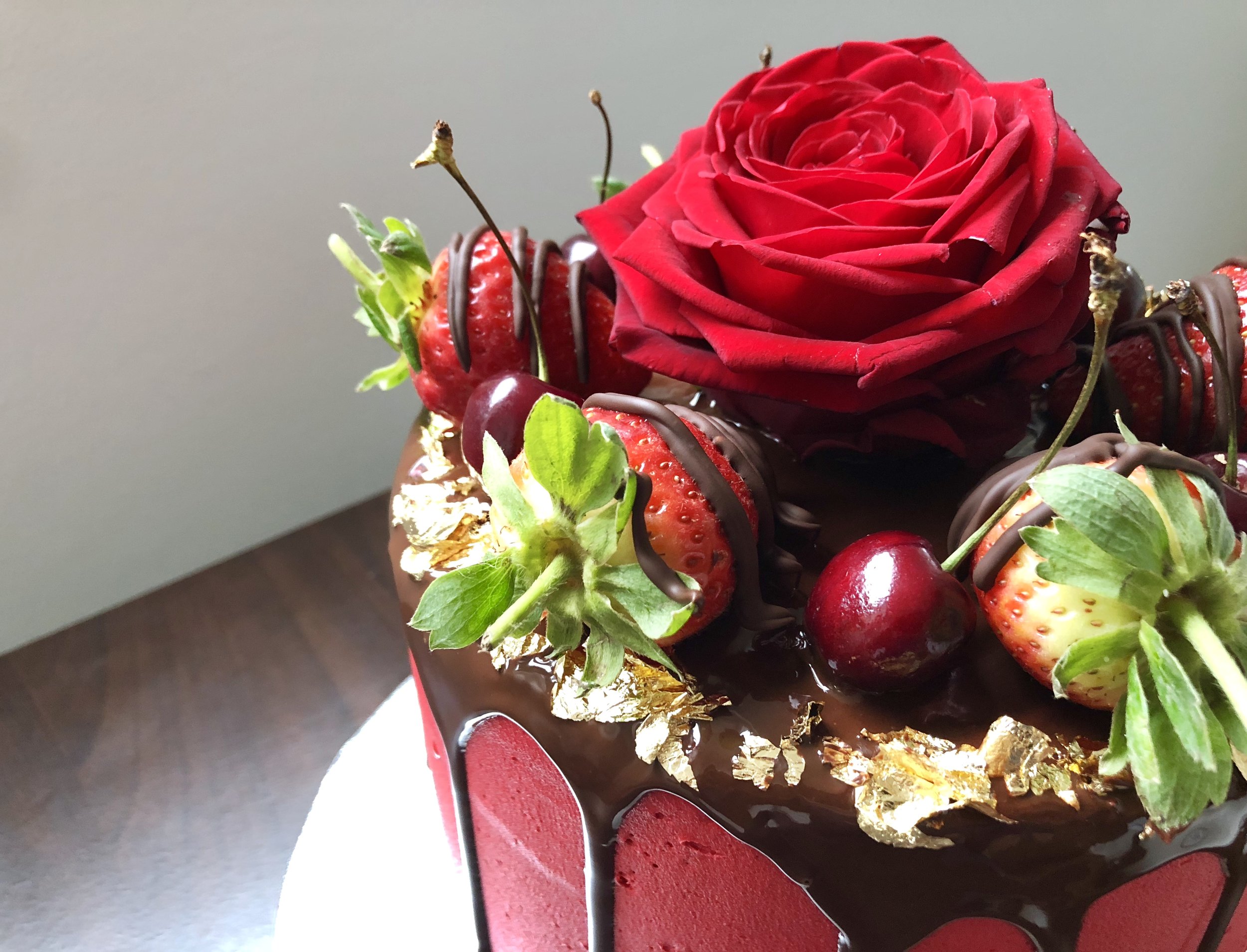 Red Rose Cake — EatWithArli