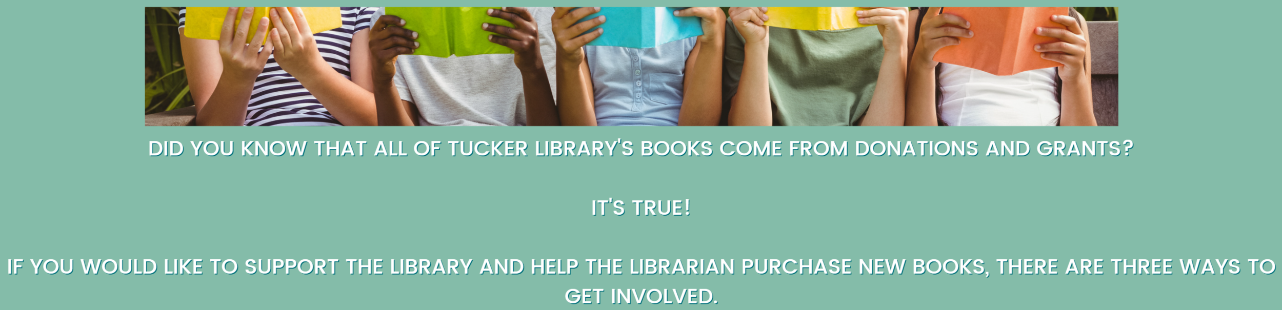 Library Support — Tucker PTO