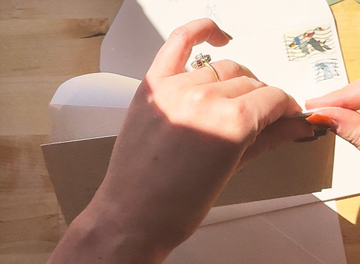 How to Assemble Envelope Liners — Sal Studios