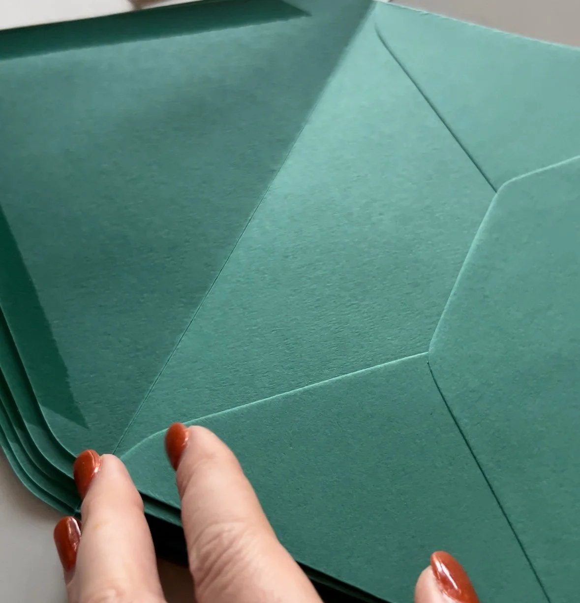 How to Assemble Envelope Liners — Sal Studios