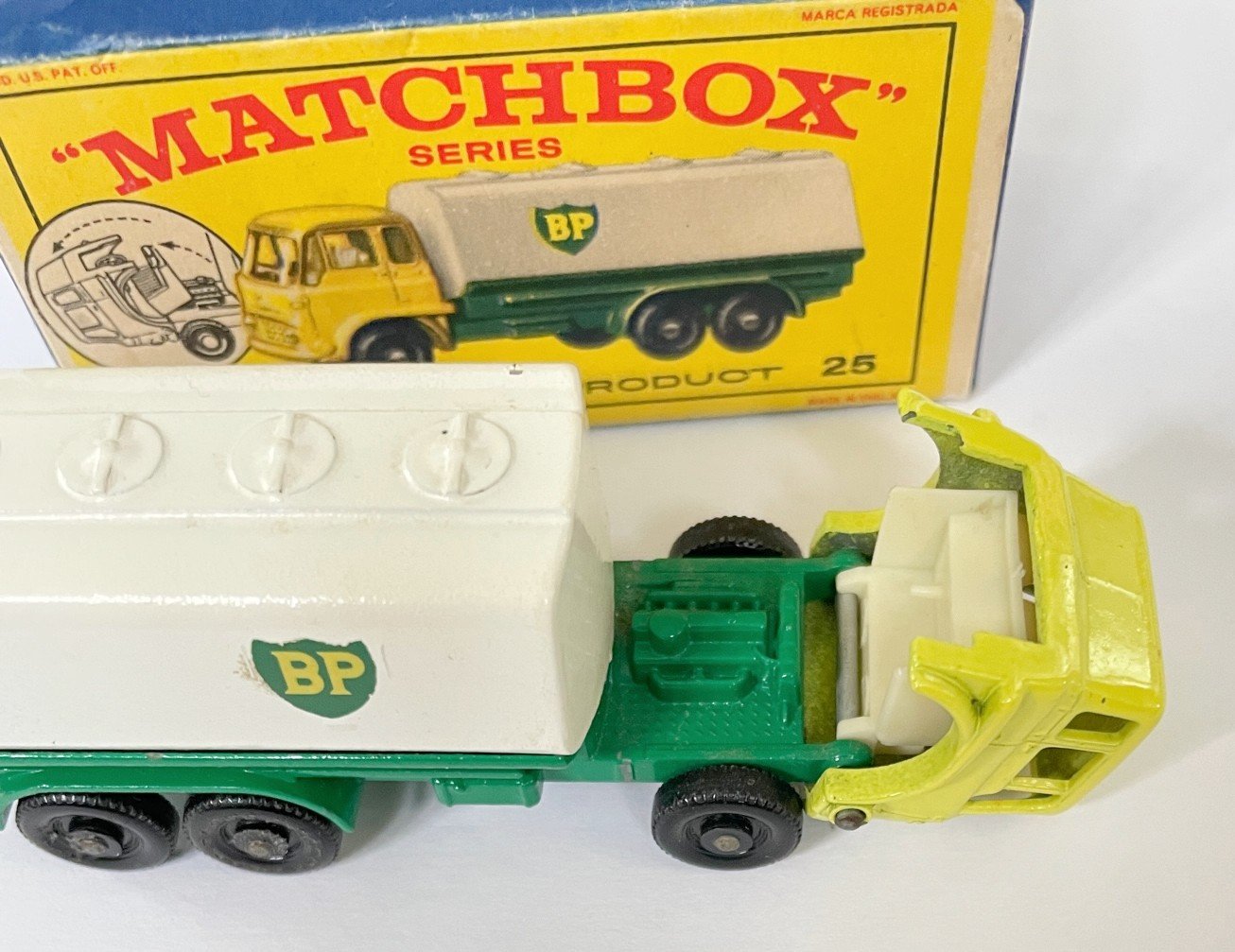 Boxed Matchbox 25C3 BP Tanker — Tobias Toys & Trains