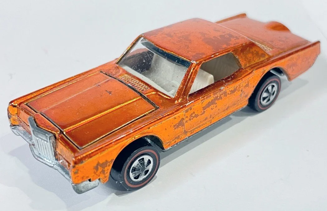 Clean Mattel Hot Wheels Red Line 1968 Custom Continental Mark III ...