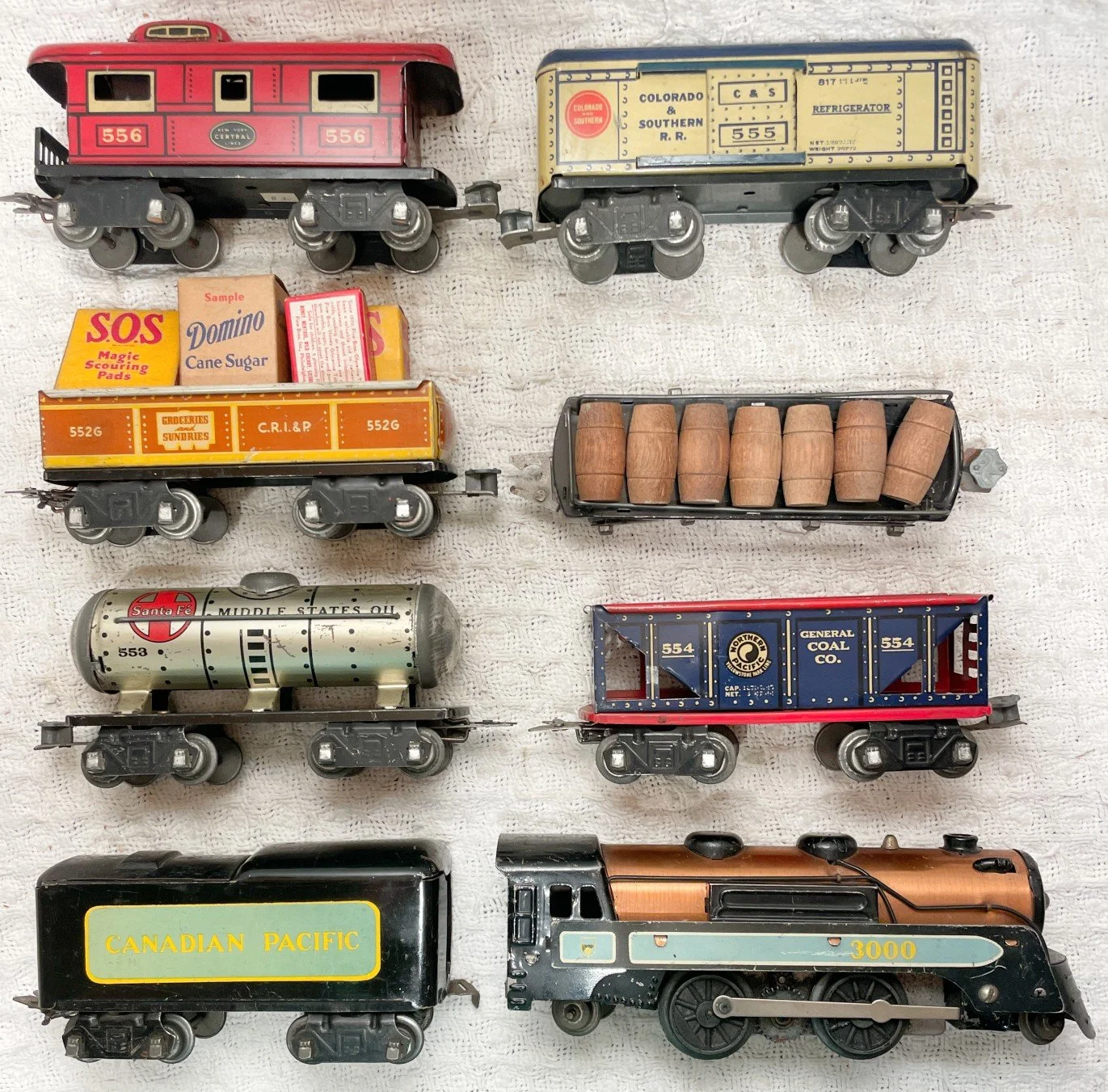 Marx , Hafner, Dorfan Trains & Other O & American HO Mfgs — Tobias Toys ...