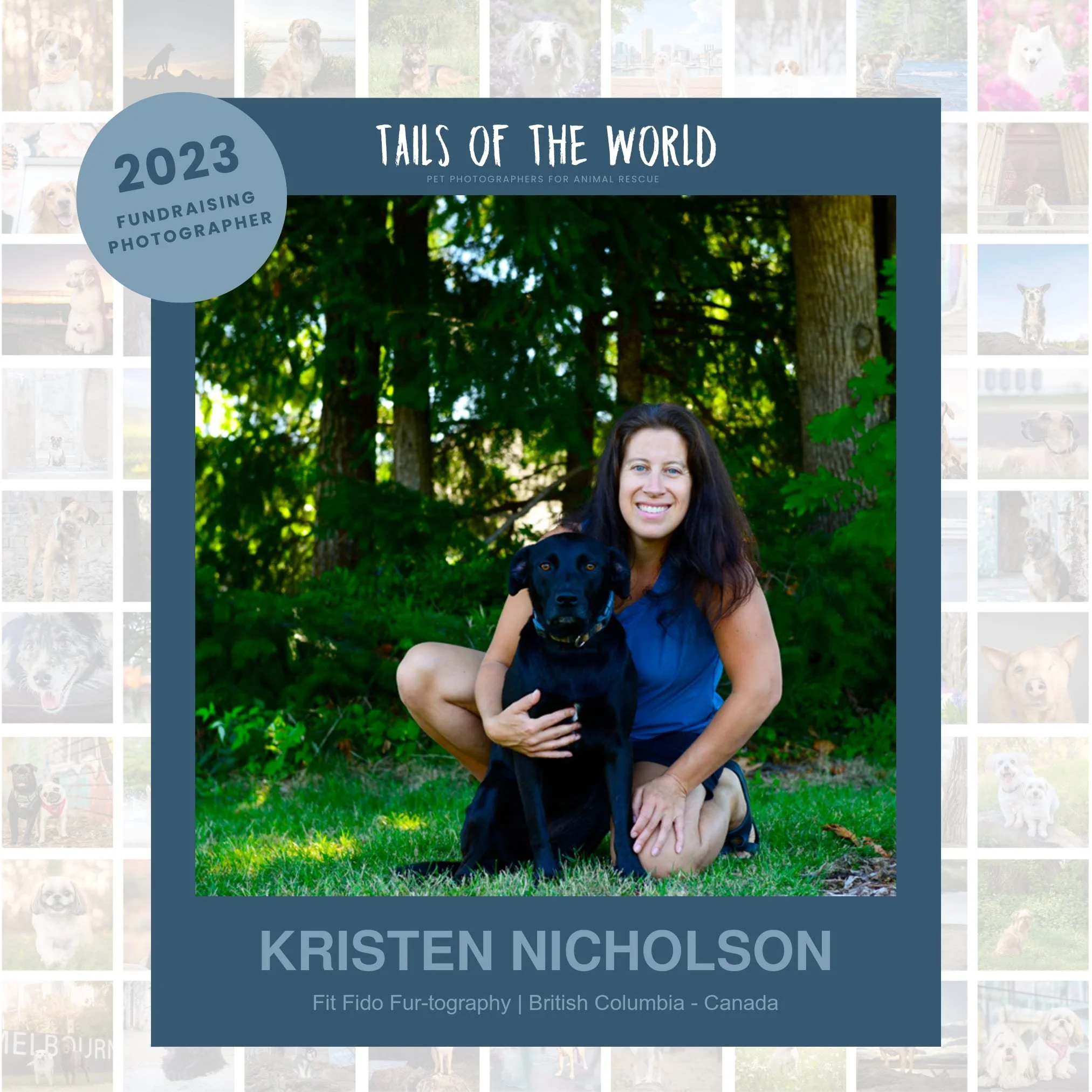 Kristen Nicholson | Fit Fido Fur-tography — Tails of the World