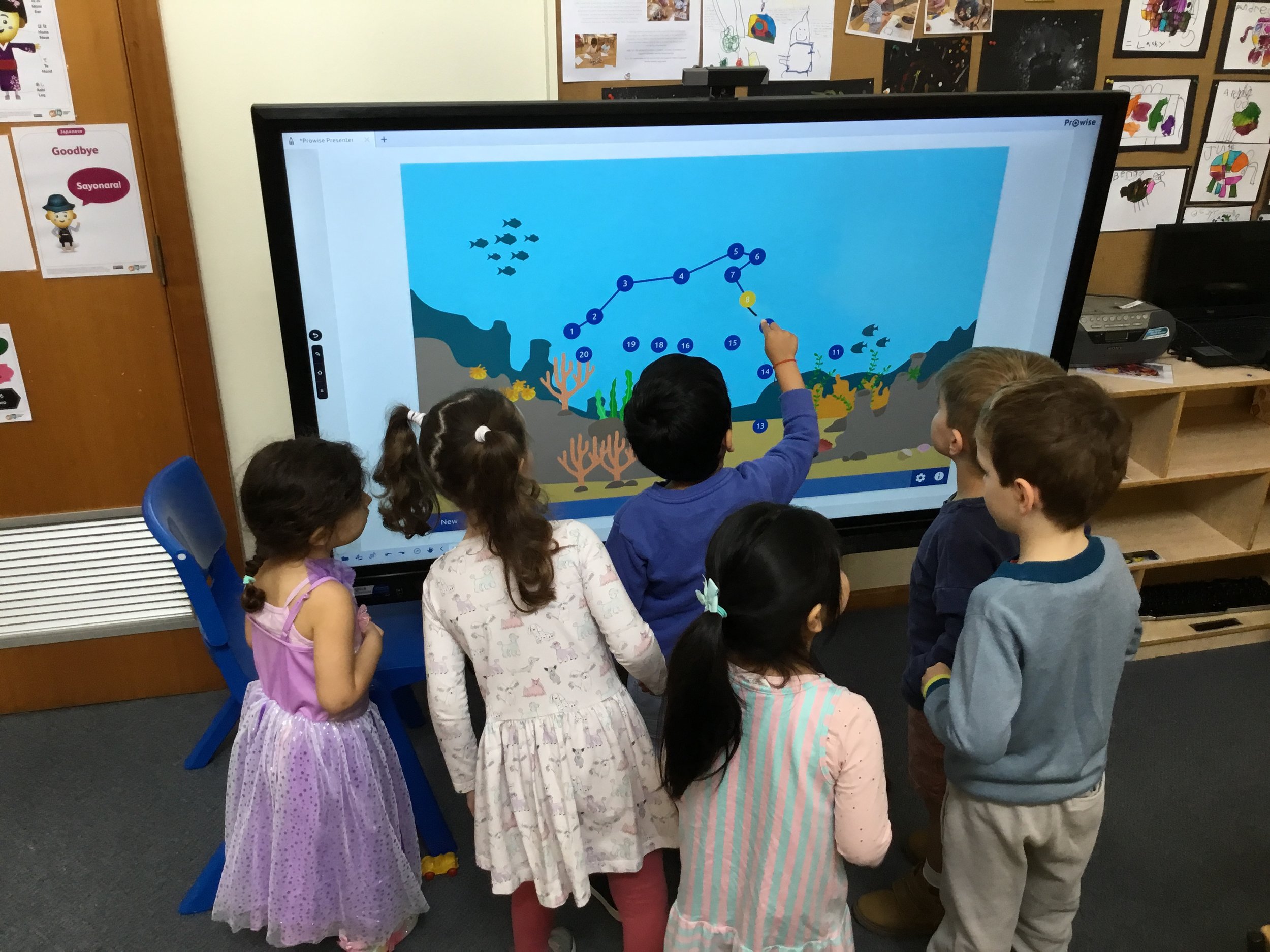 Smartboards at Preschool — Willoughby Community Preschool