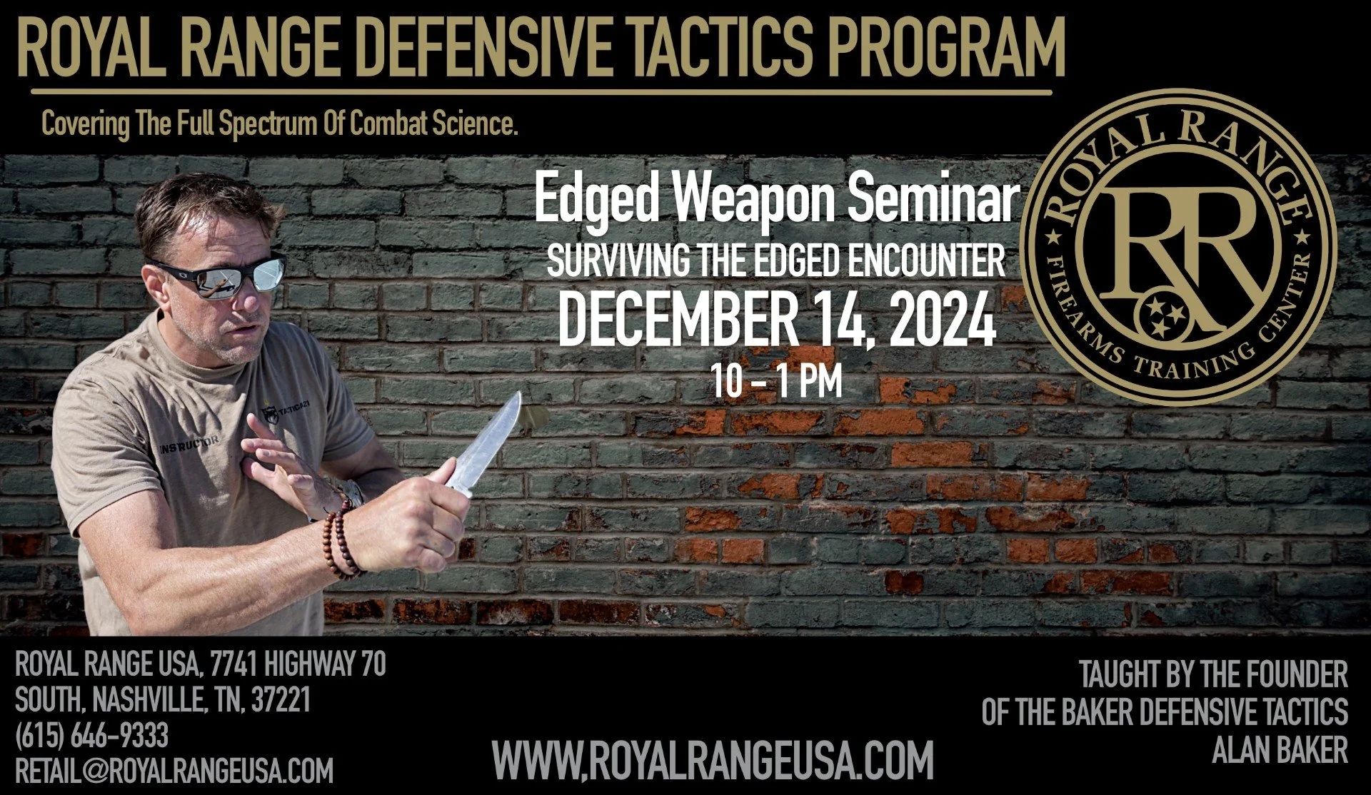 DEFENSIVE TACTICS — ROYAL RANGE USA