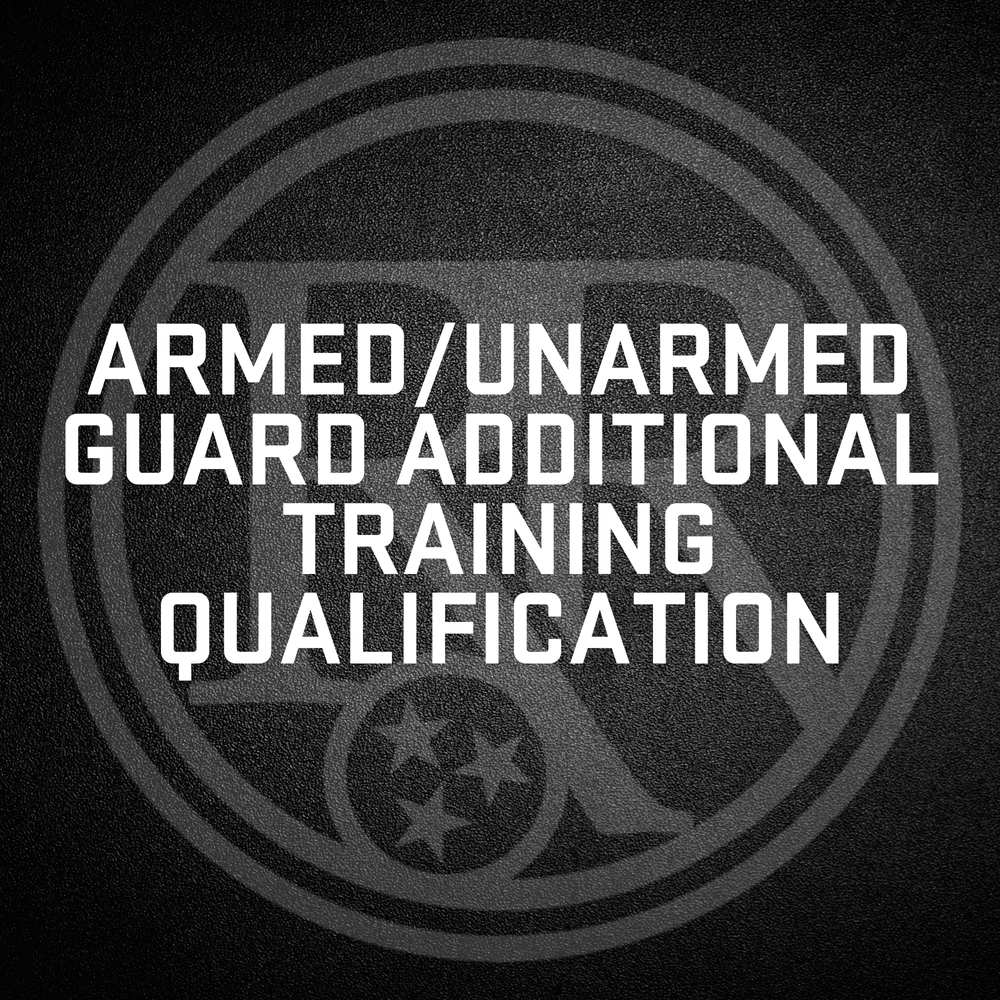 Armed/Unarmed Guard Additional Training Qual — ROYAL RANGE USA