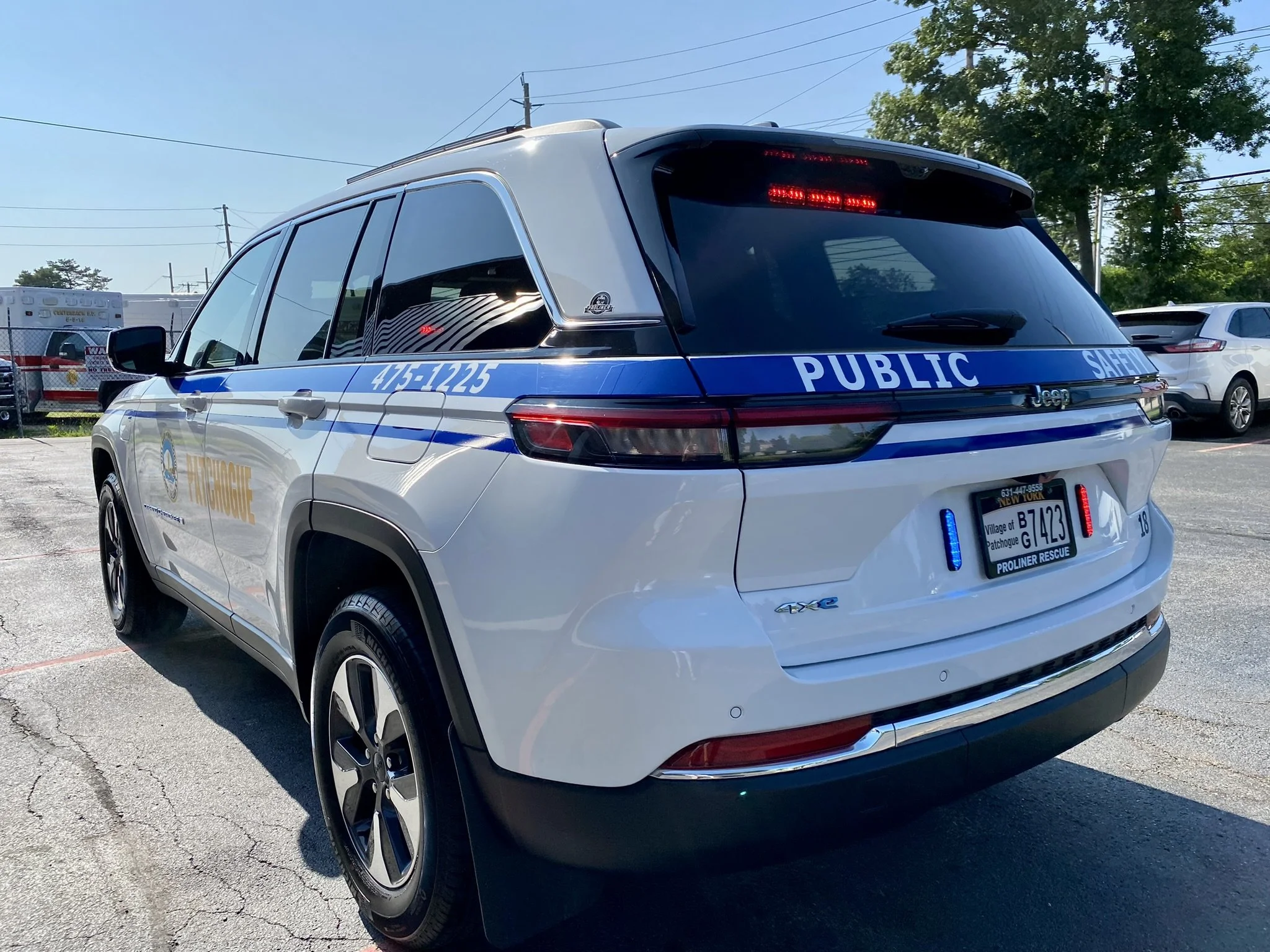Patchogue Public Safety's New Jeep — Proliner Rescue