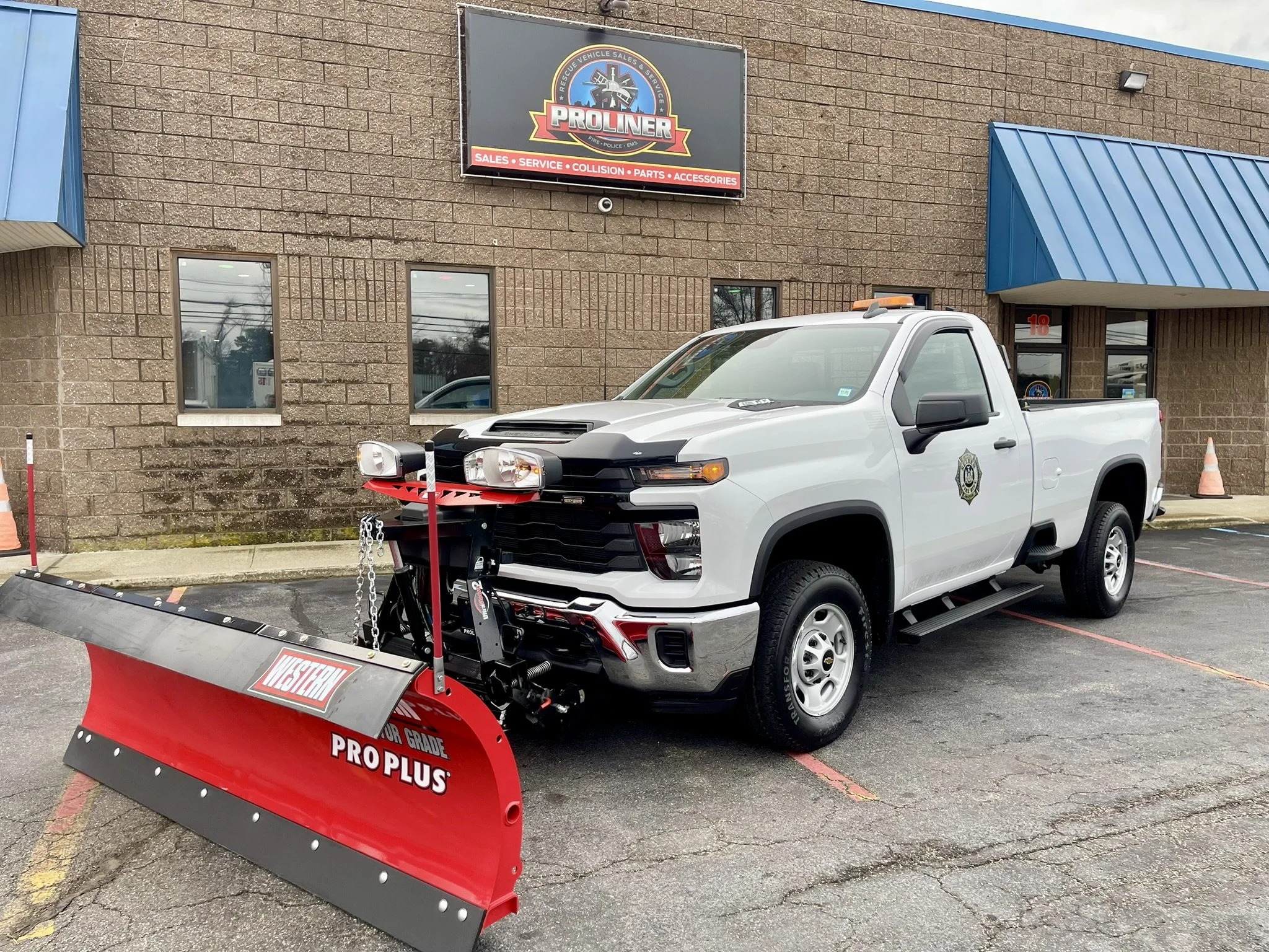 Selden FD's New Plow Truck — Proliner Rescue