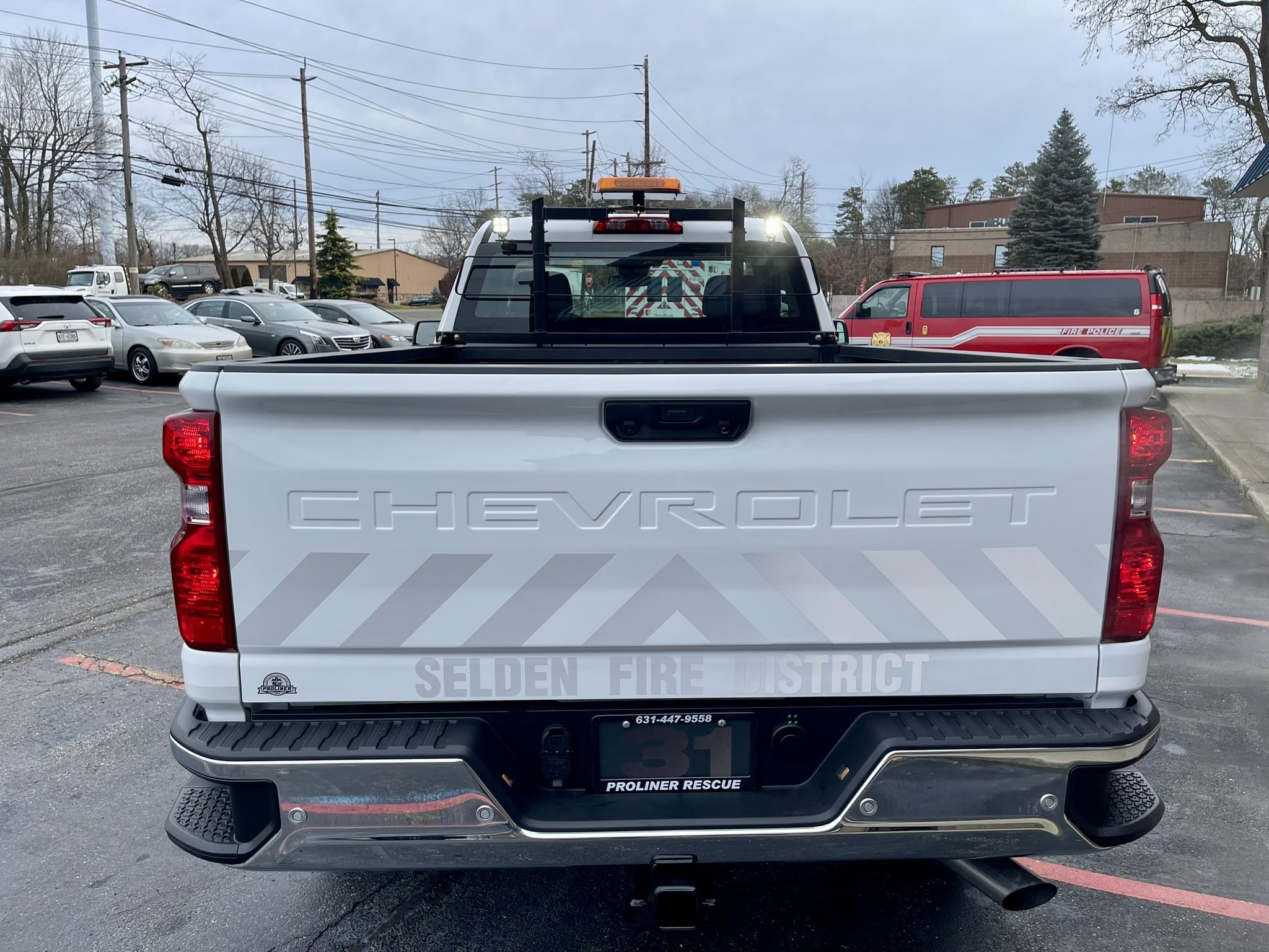 Selden FD's New Plow Truck — Proliner Rescue