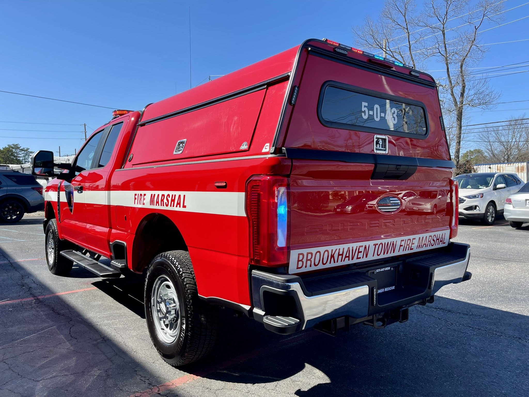 Town of Brookhaven's Second Fire Marshal Truck — Proliner Rescue