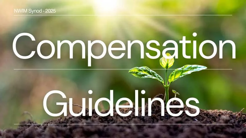 Compensation Guidelines for 2025 — Northwest Intermountain Synod, ELCA