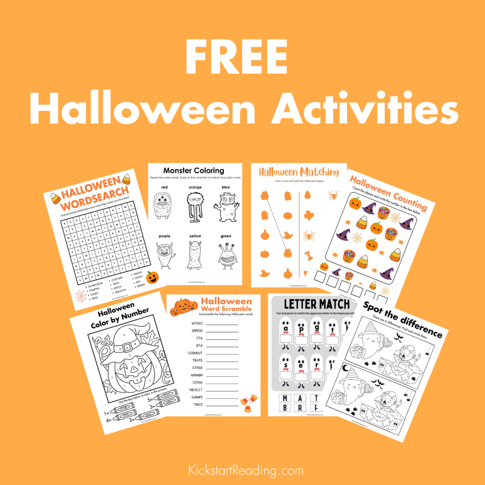 FREE Printables — Kickstart Reading