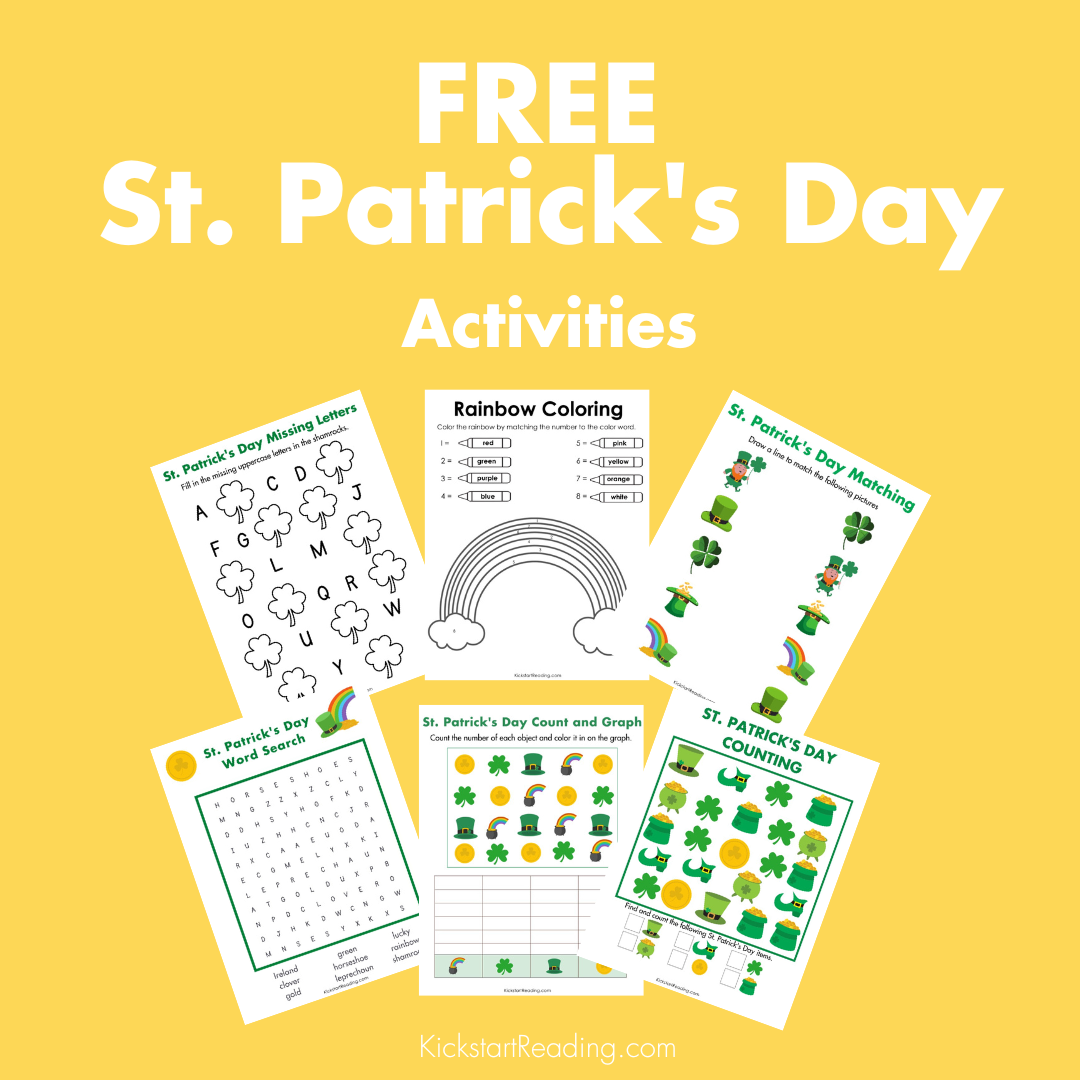 FREE Printables — Kickstart Reading