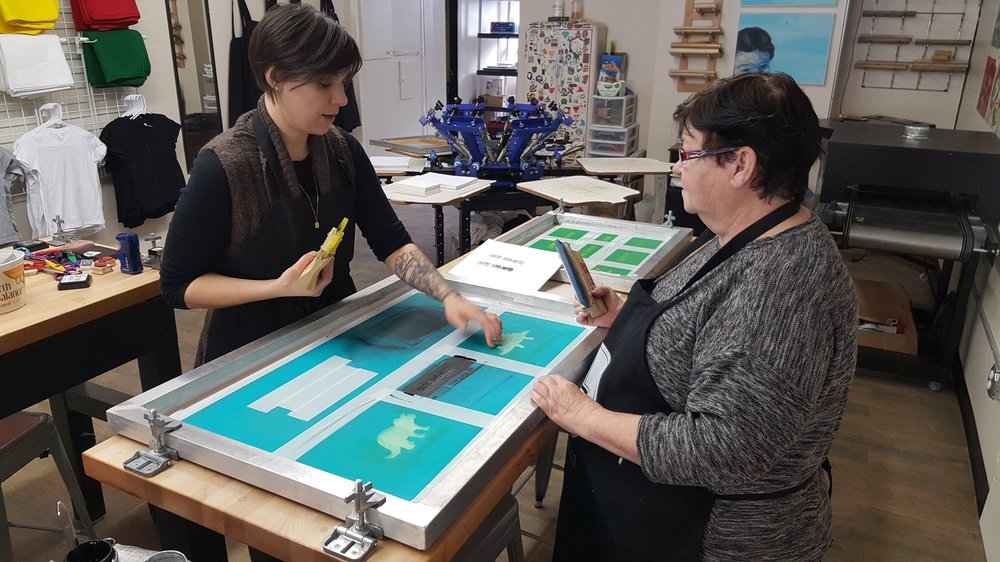 Screen Printing Workshops at ALT Printing Co. - Lansing, MI — ALT ...