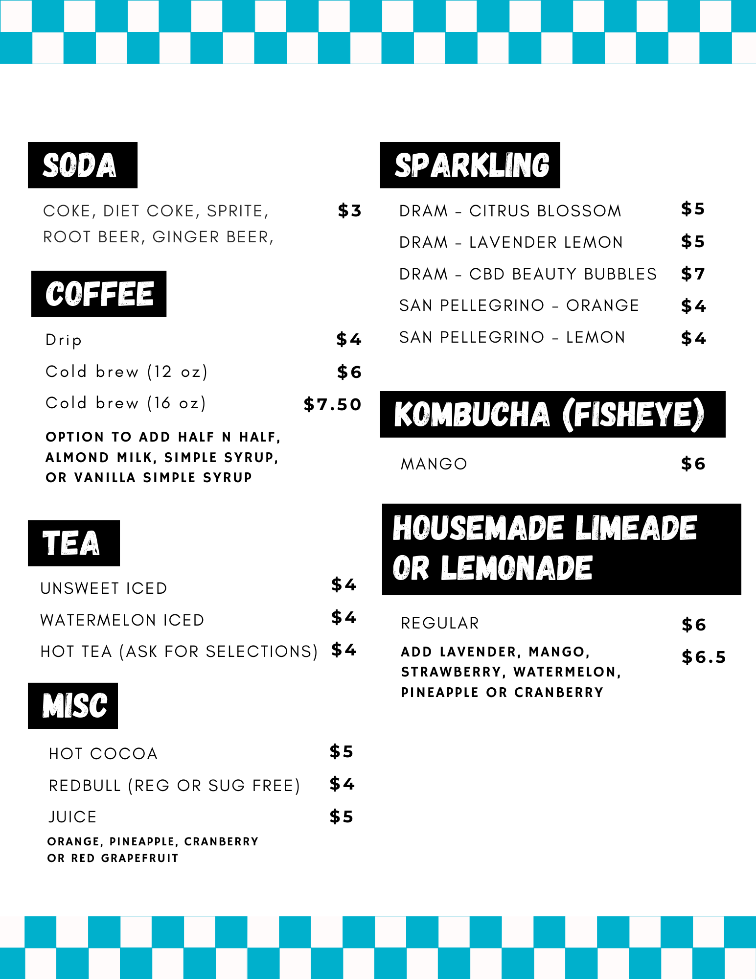 Menu | Omaha Dog Bar