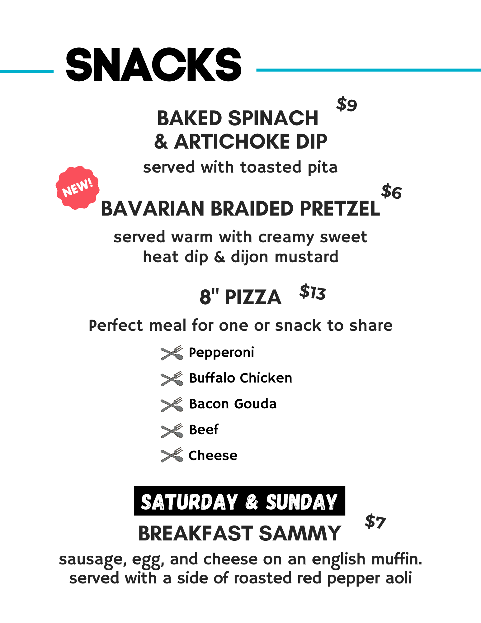 Menu | Omaha Dog Bar