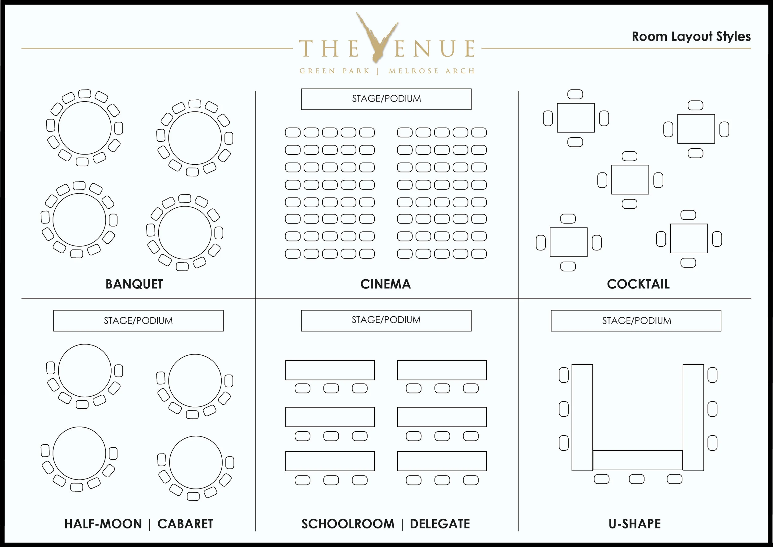 Melrose Arch Capacity — The Venue