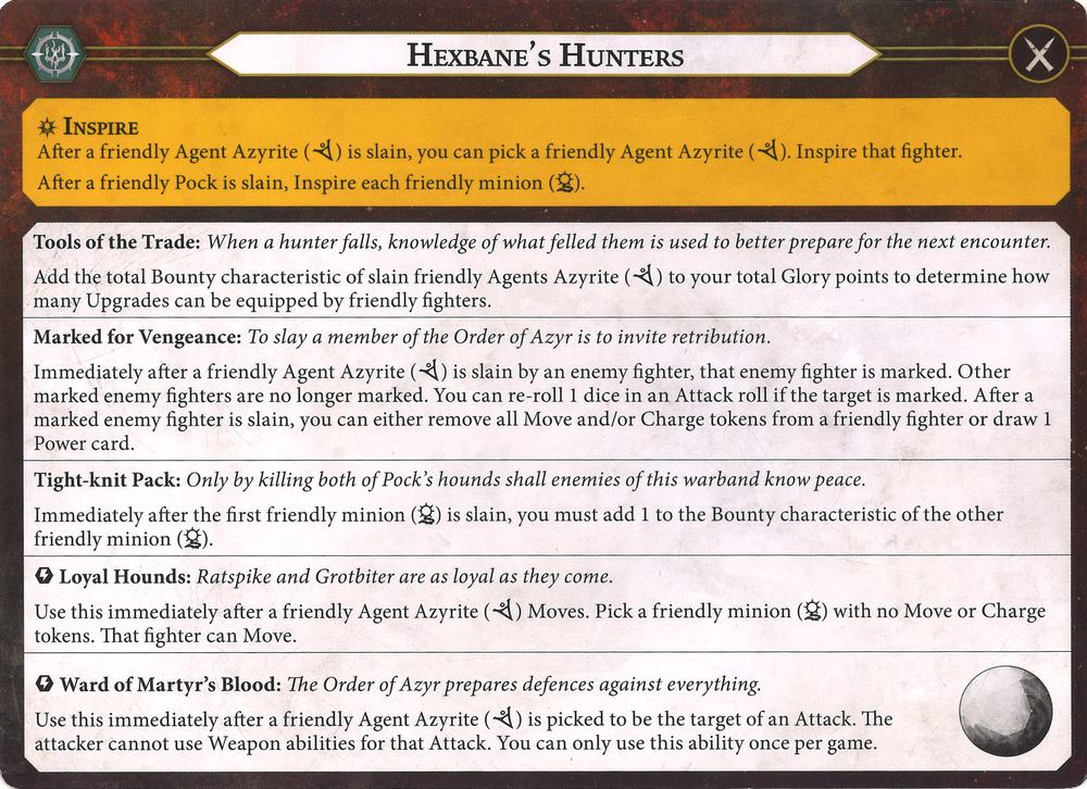 Hexbane's Hunters — The Mortal Realms
