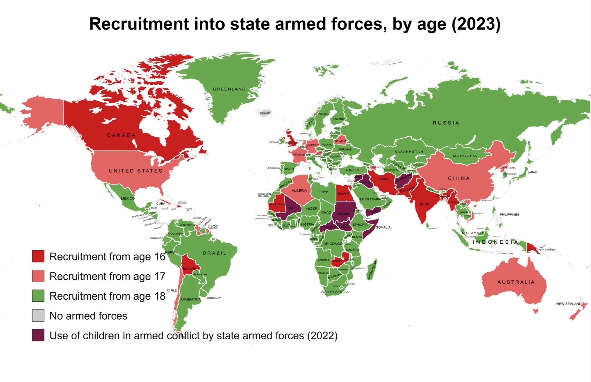 Ending the military use of children — CRIN