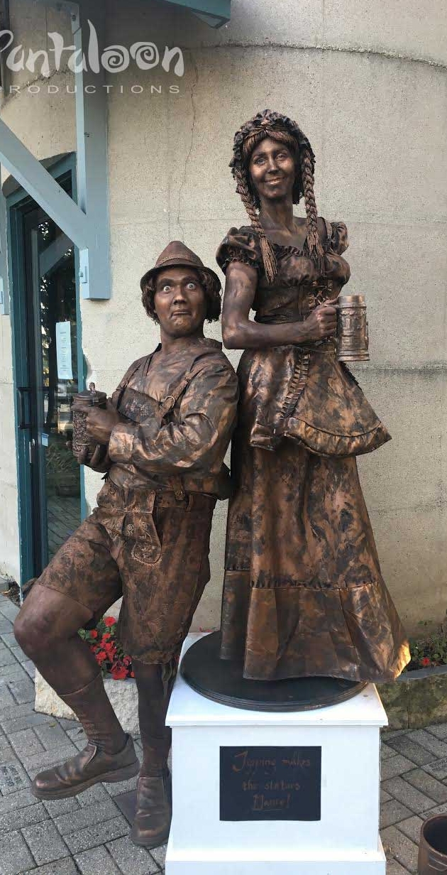 Human Statues — Pantaloon Productions