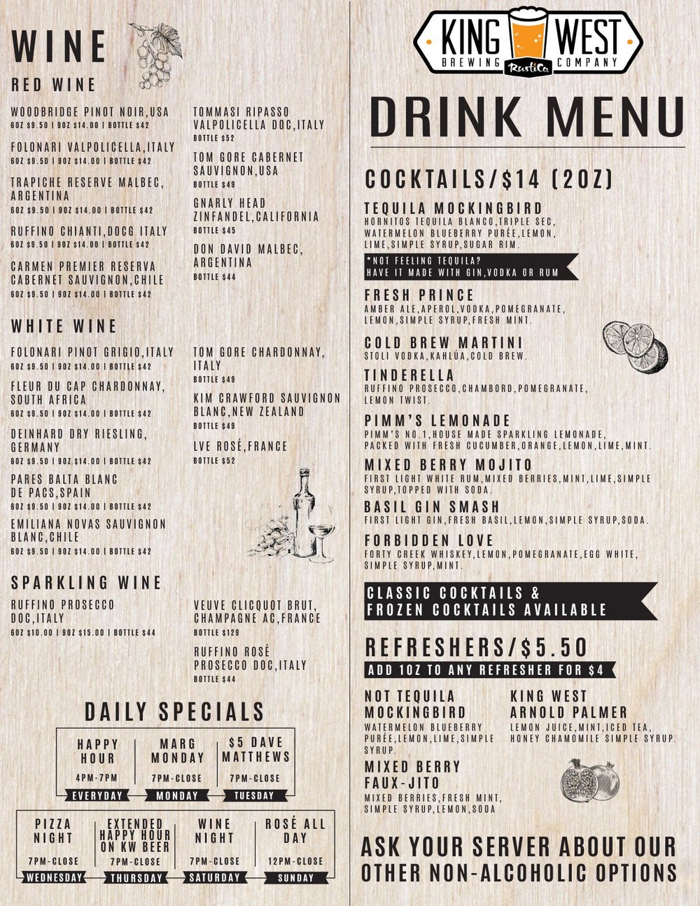 Food and Drink — RustiCo.