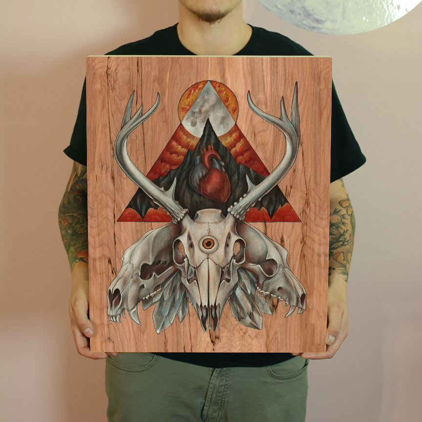 Run With Death Prints — Skullgarden