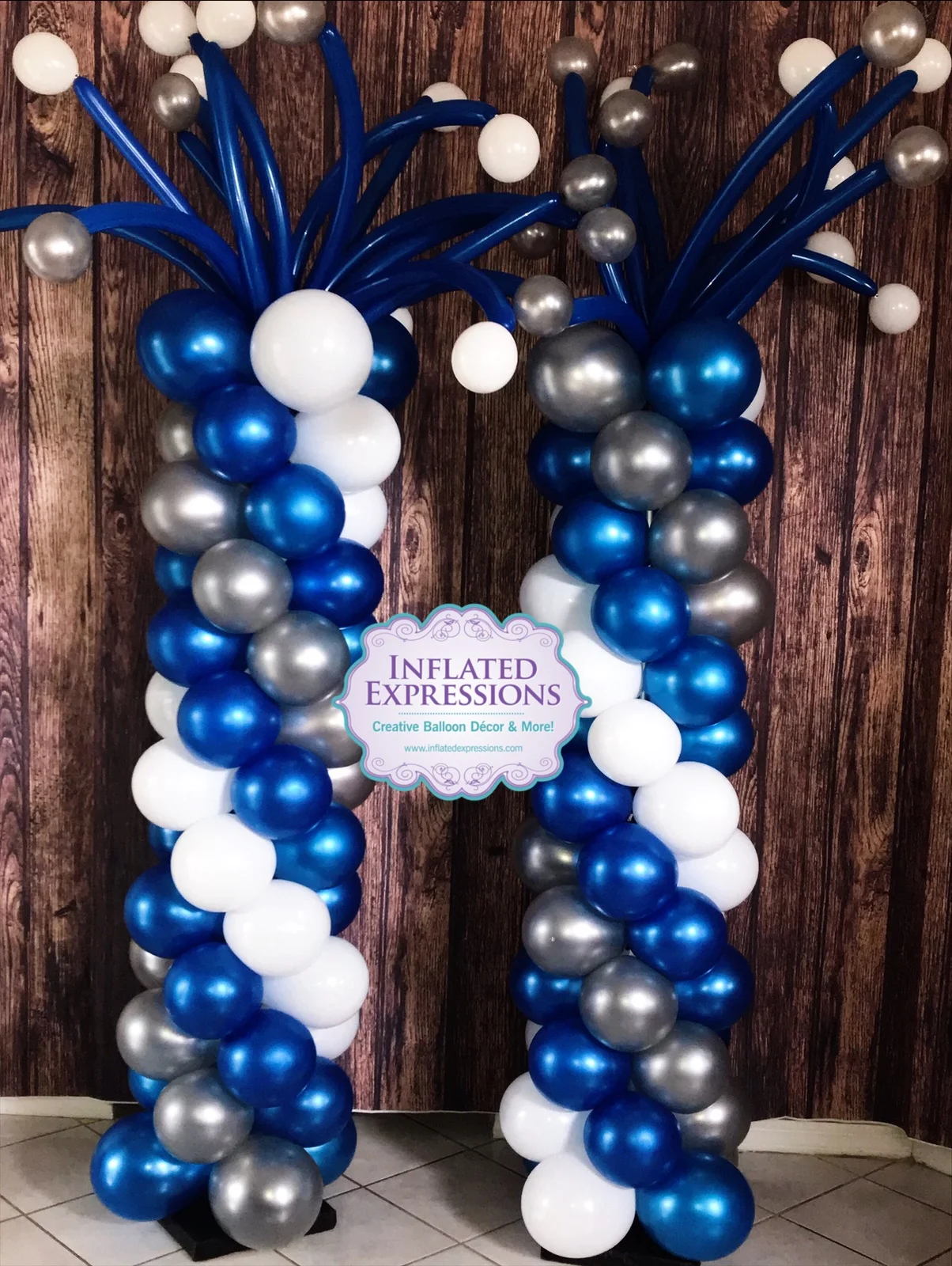 Musical Note Balloon Column — Inflated Expressions, LLC