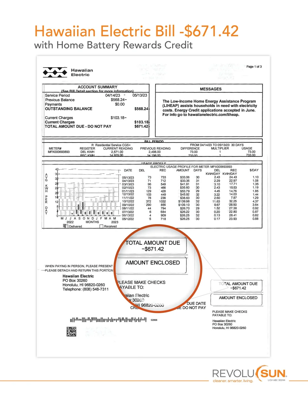 HBR Negative Bill - RevoluSun