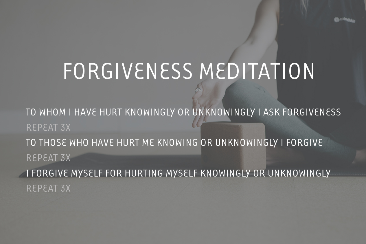 Forgiveness Meditation — 3B Yoga
