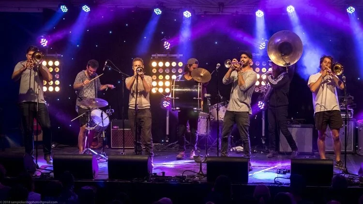 Hire THE HORNS -World Class Roving Brass Band | Artist Bookings - 0428 ...