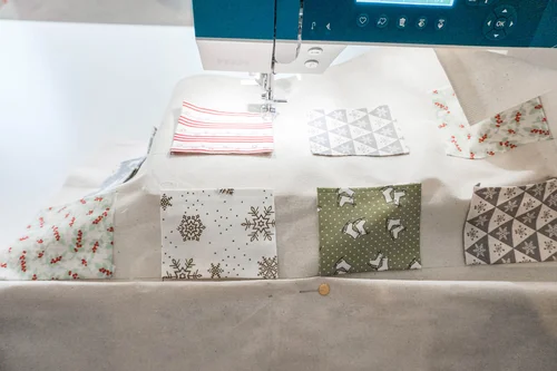 DIY FABRIC ADVENT CALENDAR TUTORIAL — Dot n Cross | Sewing and Pattern ...