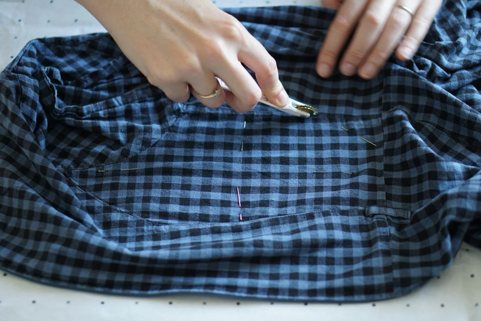 TRACE THE PATTERN FROM YOUR FAVOURITE TOP OR DRESS — Dot n Cross ...