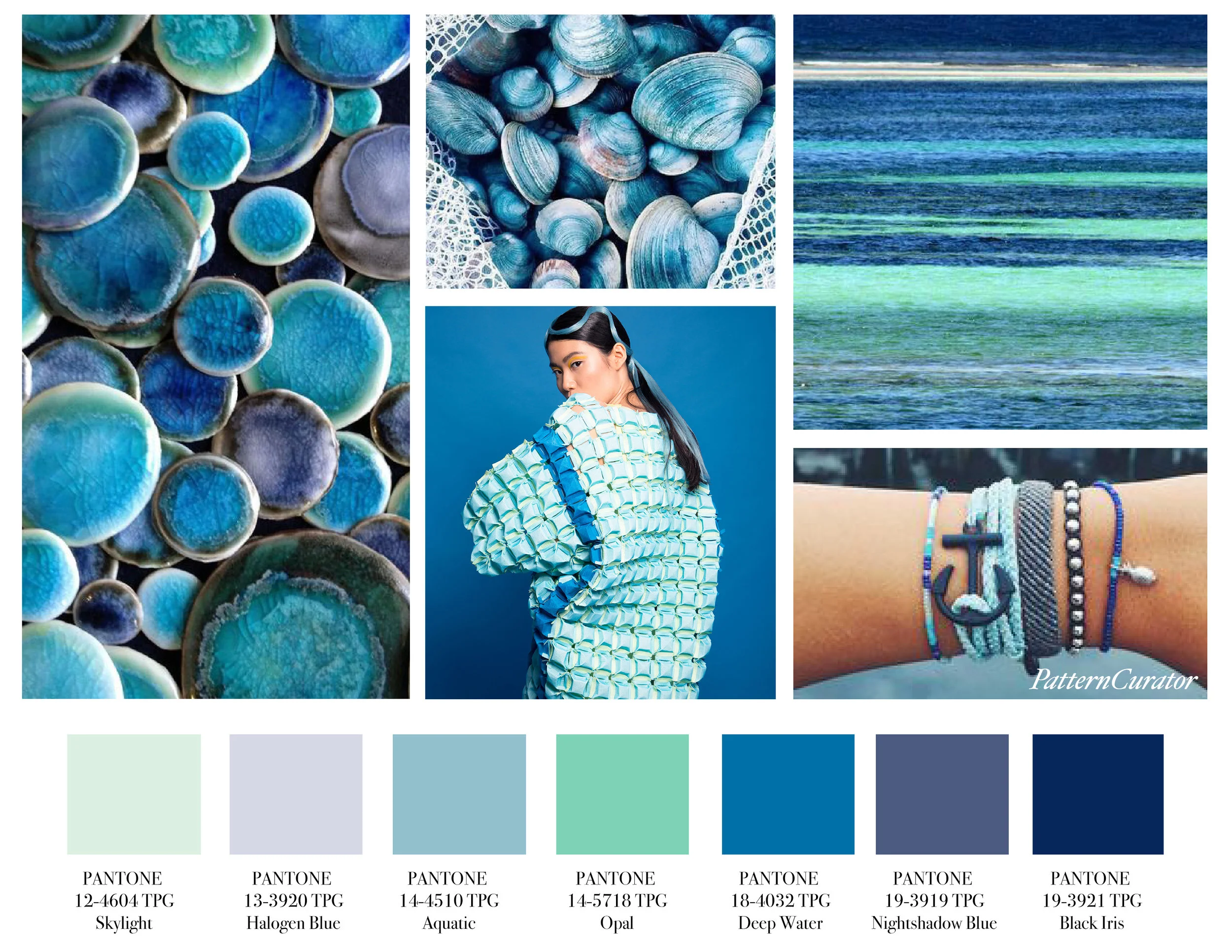 Pattern Curator Trend Service OCEANA BLUE