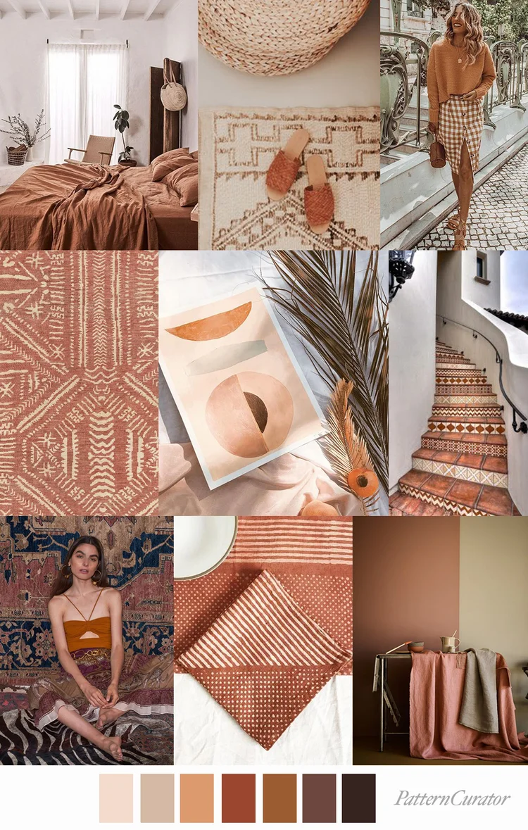 Pattern Curator BAKED EARTH