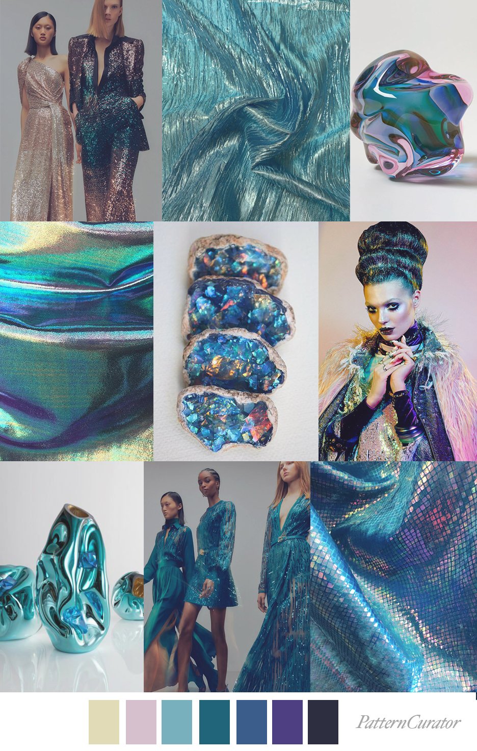 Pattern Curator BLUE OPAL
