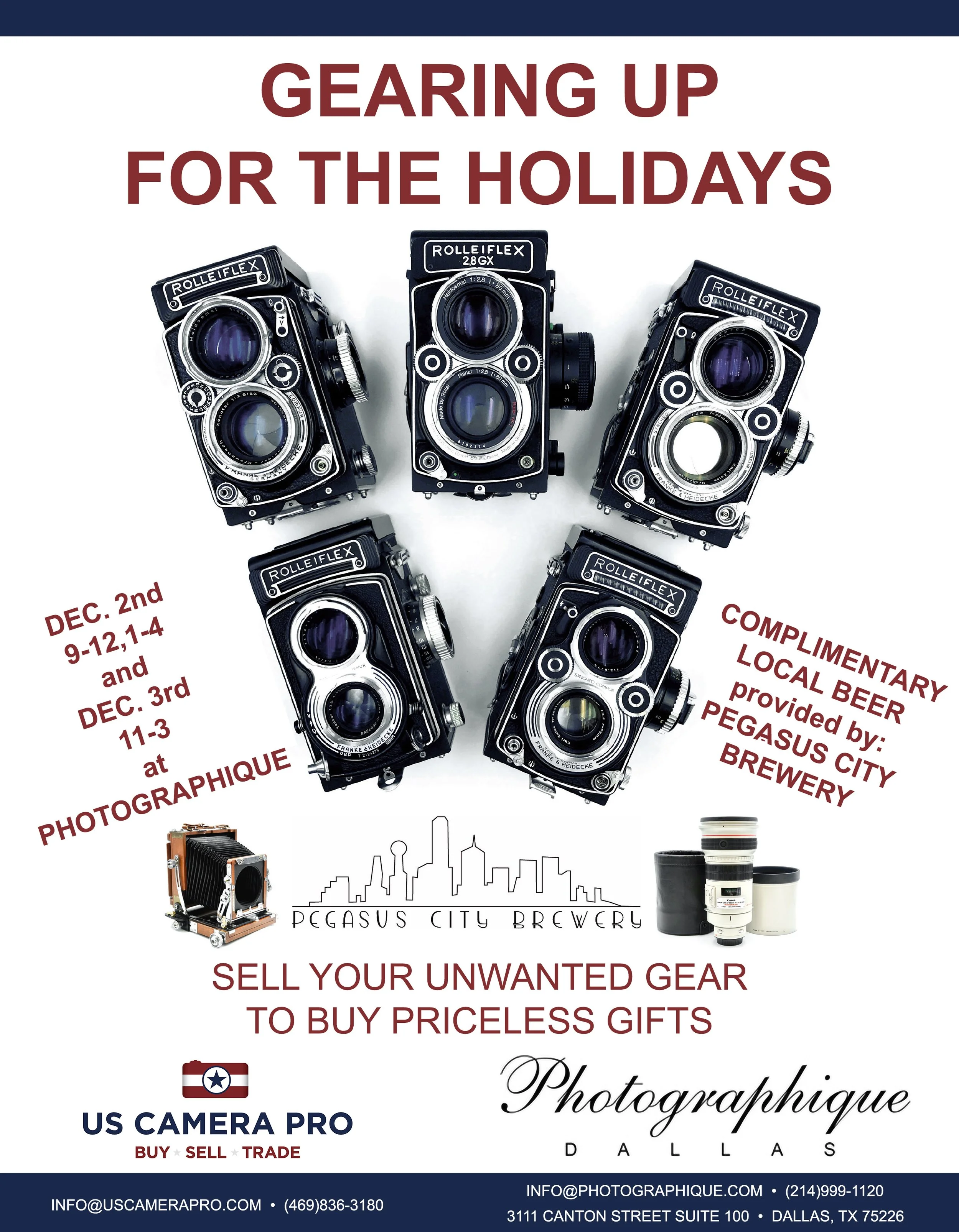 EVENTS — US Camera Pro