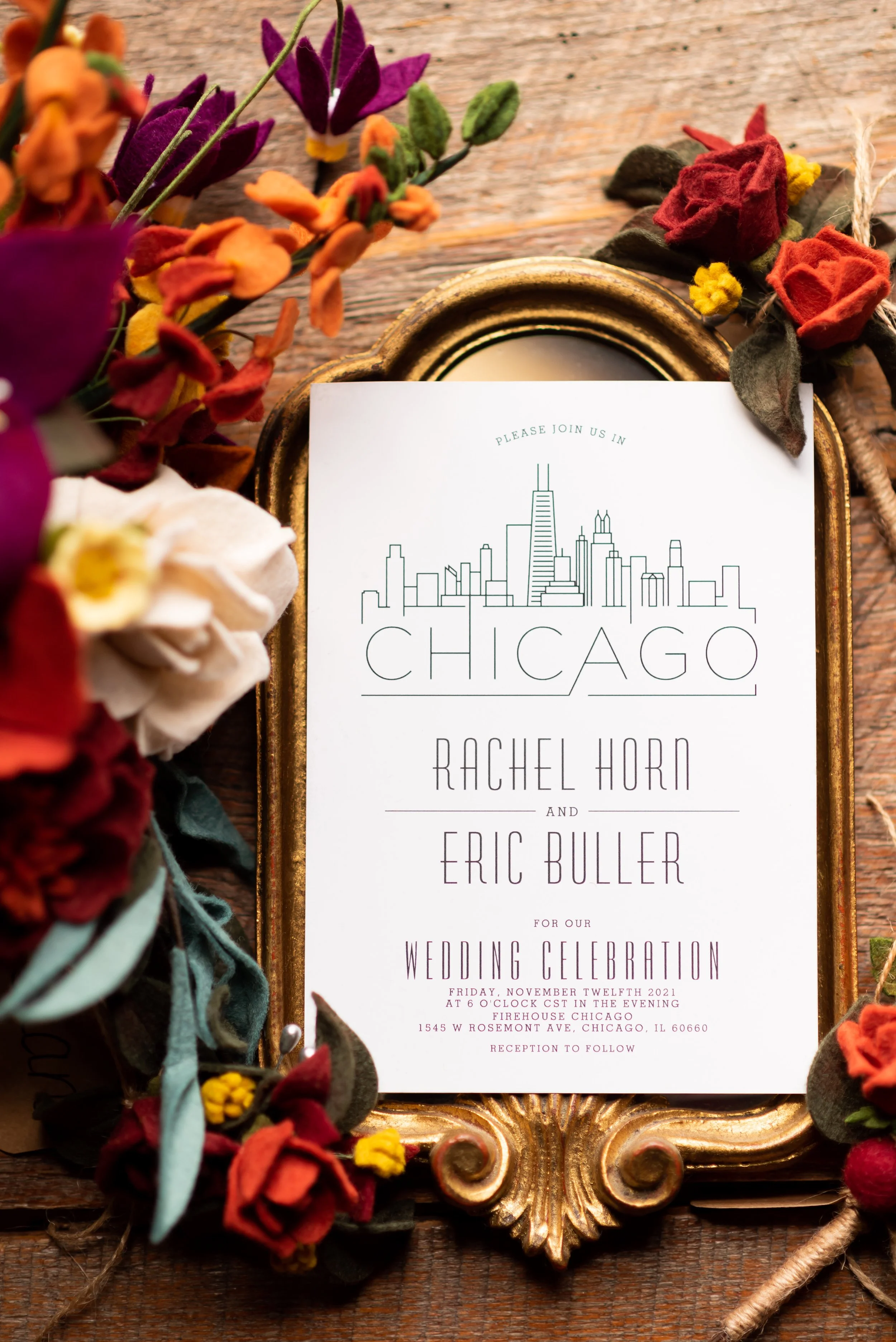 Fall Firehouse Chicago Wedding | Eric & Rachel — Ashley Hamm Photography