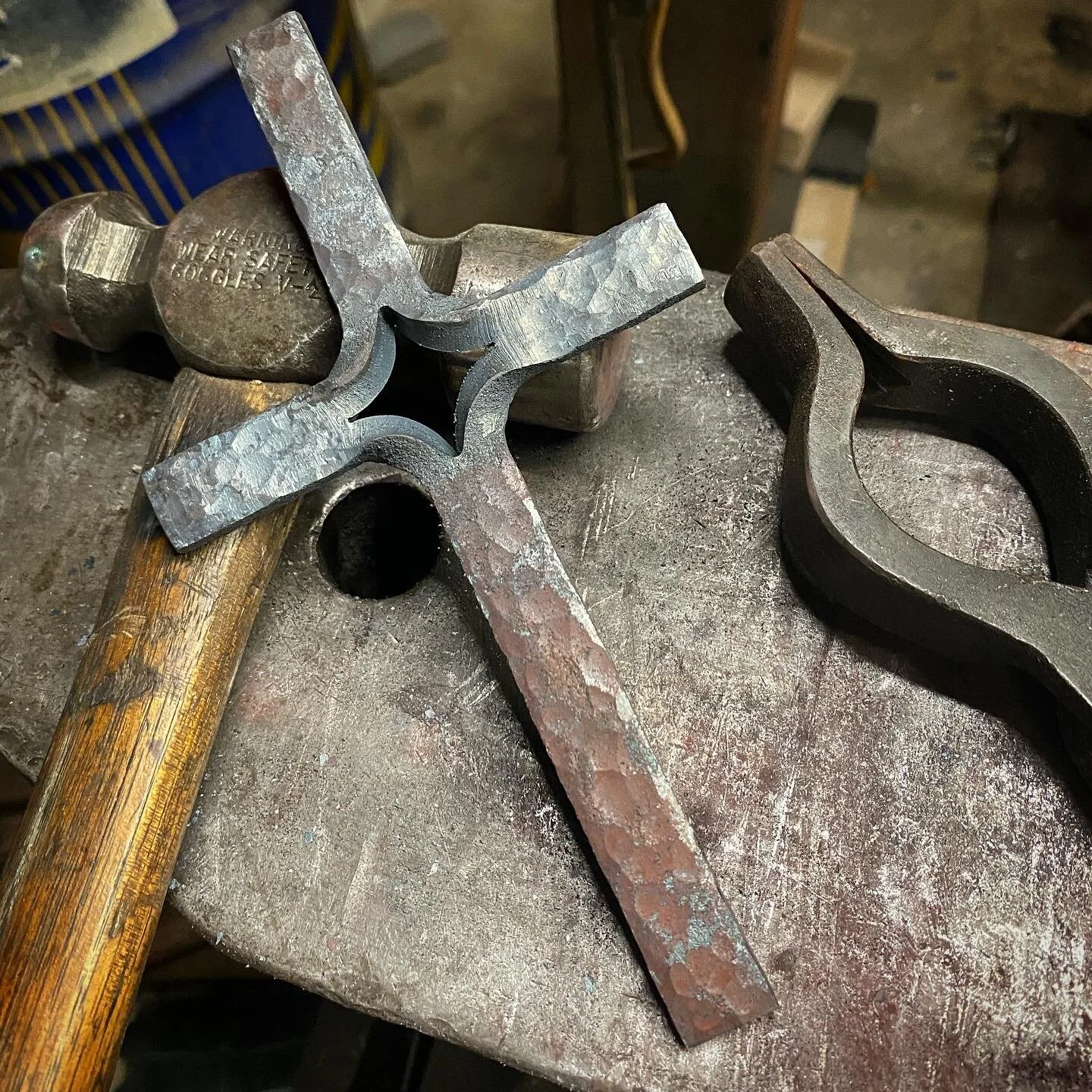 Forged and textured crosses — Melton Forge Works - DerekMelton.com