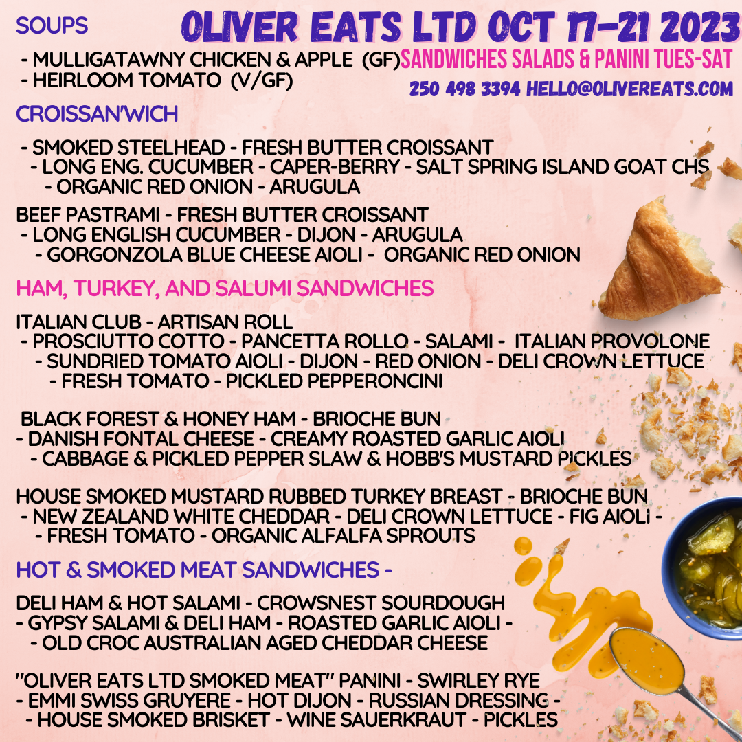 OLIVER EATS LTD
