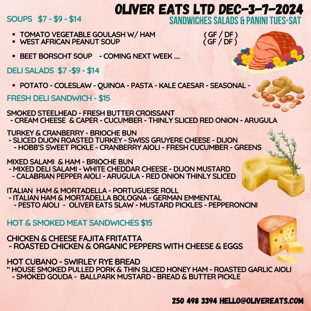 OLIVER EATS LTD