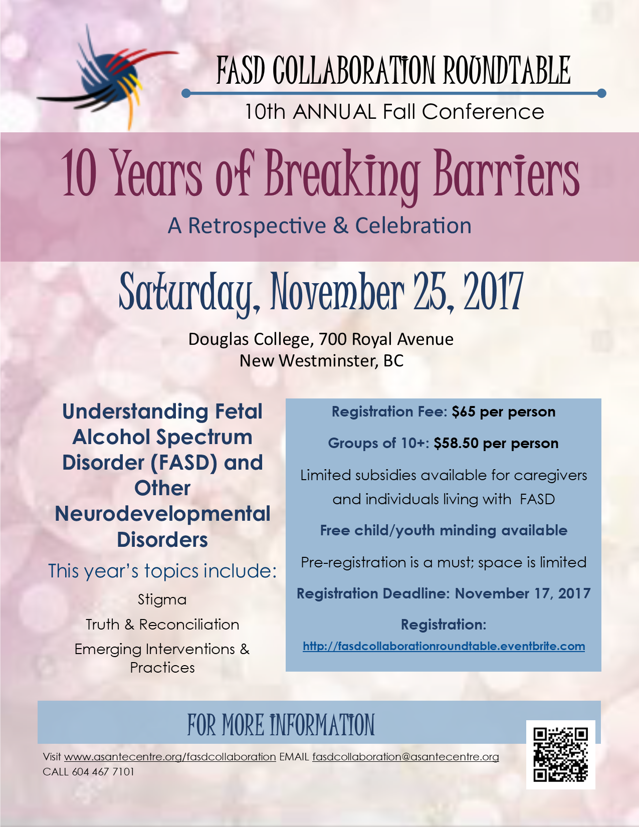 FASD Collaboration Roundtable — The Asante Centre