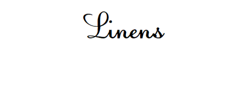 Linens — rustic peony co.