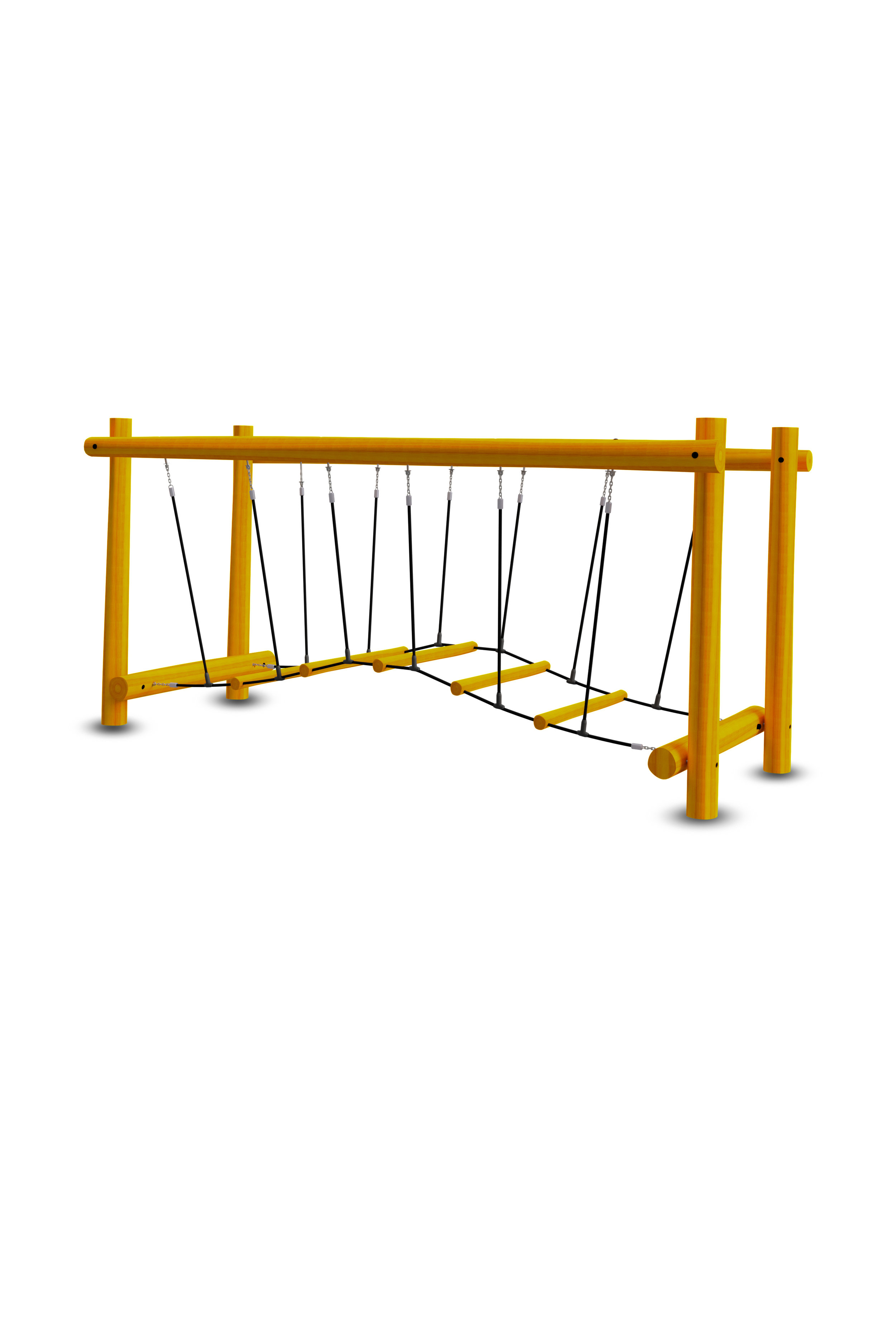 TIMBERBUILT SLIDES, CLIMBERS & TRAILS — Miracle Design and Play